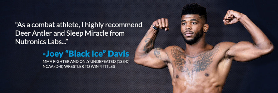 Nutronics is Proudly Endorsed by Joey "Black Ice" Davis - Nutronics Labs