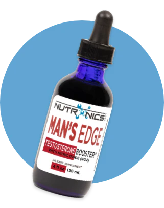 Best Natural Testosterone Booster For Men | Man's Edge | Nutronics Labs